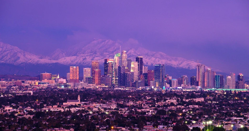 Best View Of LA Skyline At Night, LA City Skyline, Best Places To Visit ...